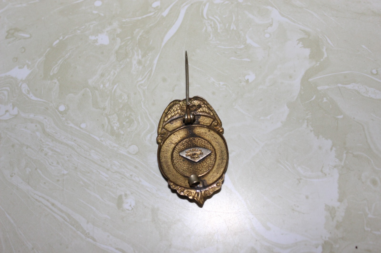 AS FOUND, VTG. & ORIGINAL COMMISSIONER BADGE FROM BOARD OF HEALTH | eBay