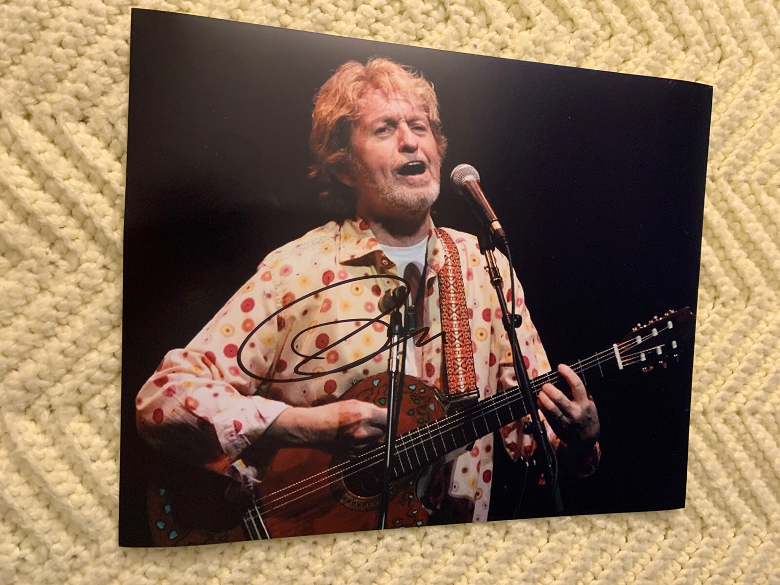Jon Anderson Signed Photo 8 x 10 Autographed Band Yes Lead Singer | eBay