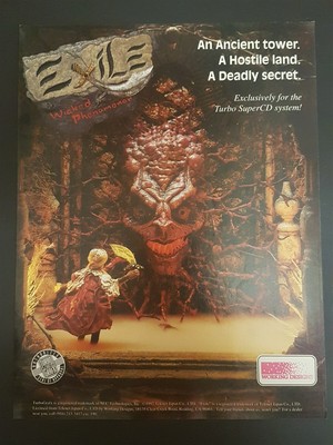 Exile Sega Genesis Print Print Ad Original Art 8.25x10.75 | eBay