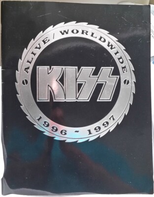 KISS - ALIVE WORLDWIDE 1996 - 1997 TOUR CONCERT PROGRAM BOOK VG+ ...