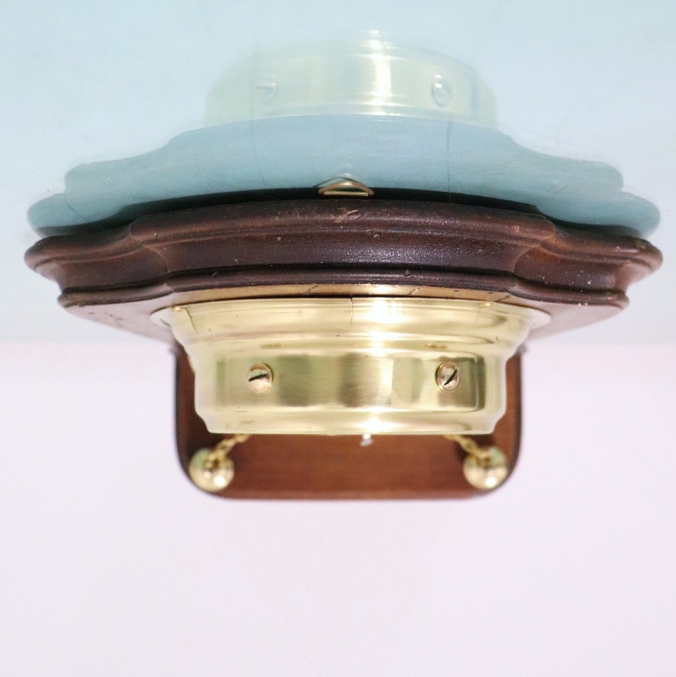 KAISER Antique WALL Alarm Clock BRONZE Features! Extreme Rare Model ...