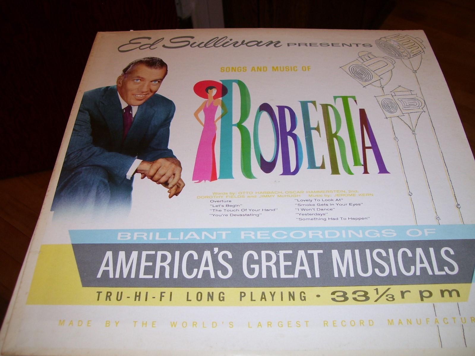 ED SULLIVAN PRESENTS SONGS & MUSIC OF ROBERTA-LP-NM | eBay