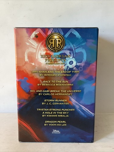 Rick Riordan Presents 6 Book Set With Box- Like New- Paperbacks- Disney ...