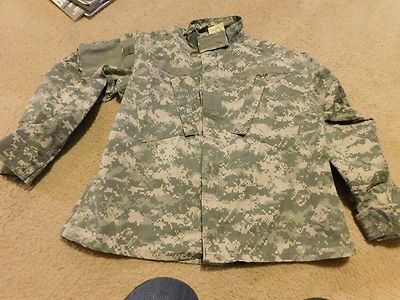 US ARMY ACU TOP COAT SIZE MEDIUM- X SHORT | eBay