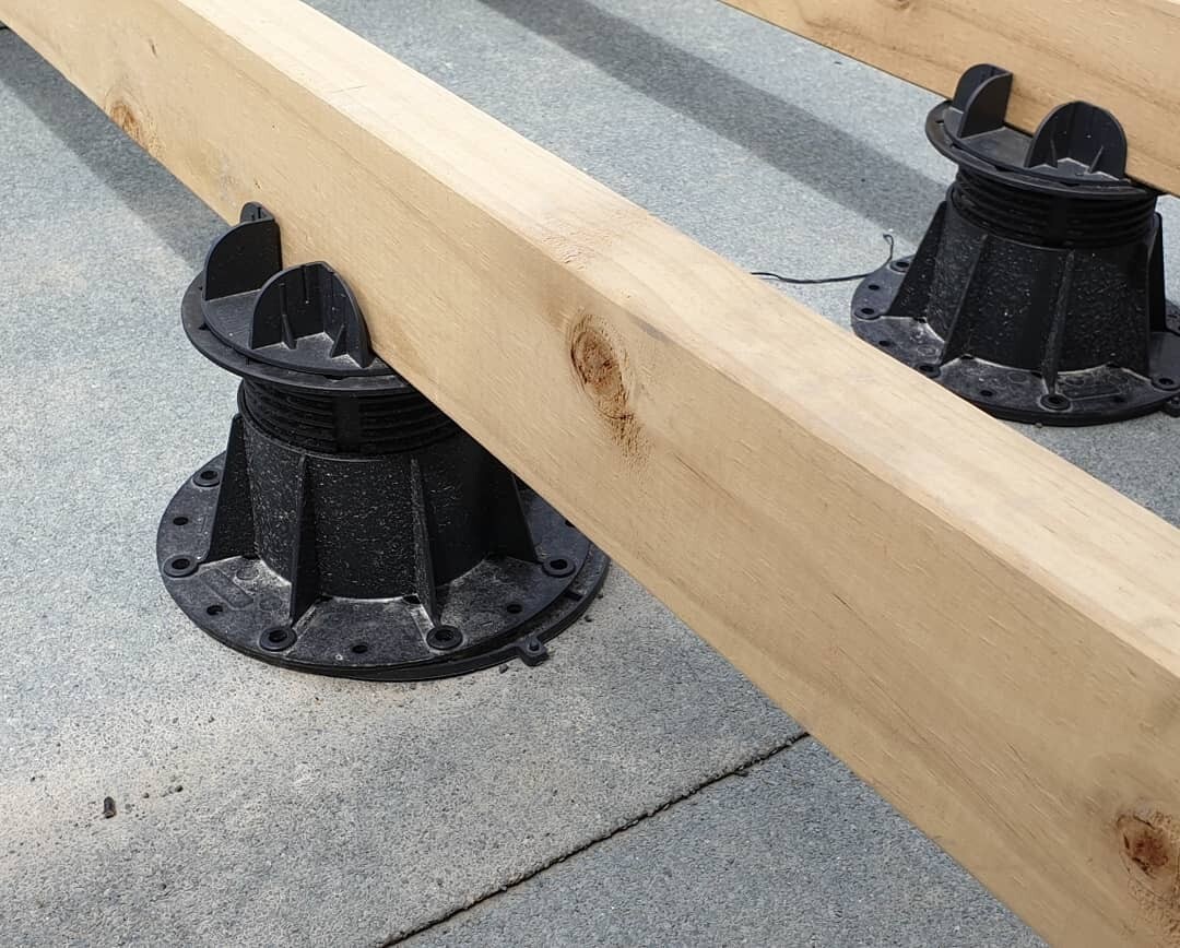 10pcs Heavy Duty Adjustable Decking Pedestal Riser for Timber 50mm-40mm ...