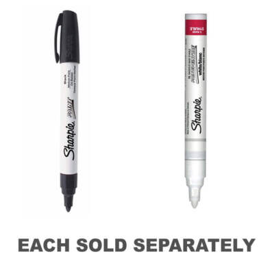 Sharpie Paint Marker Non toxic Quick Drying Abrasion Water Fade ...