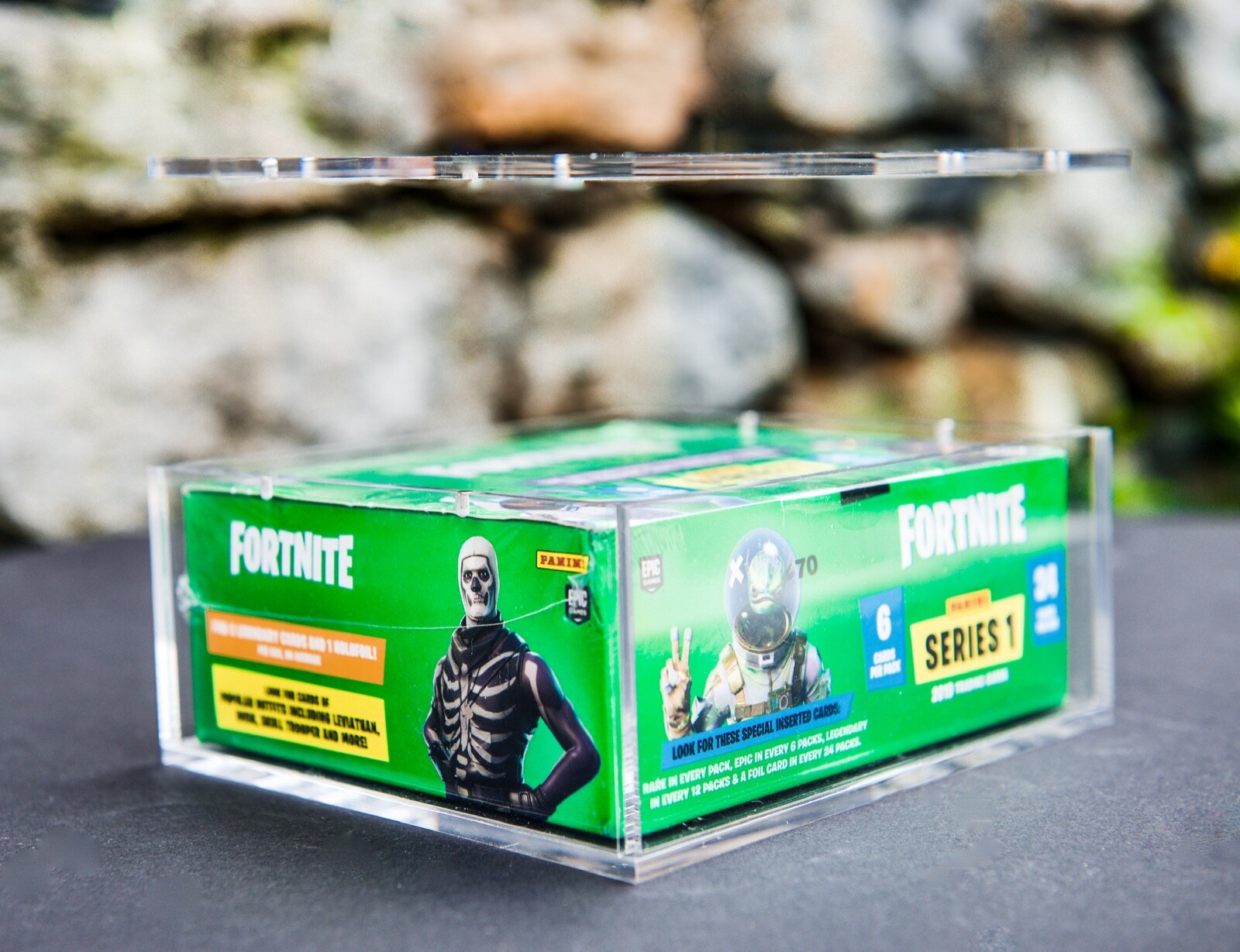 Fortnite Acrylic Display Case box - Hobby box series 1/2 Italy or USA ...