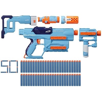 Nerf Elite 2.0 Lock N Load Blaster Pack with 50 Nerf Darts | eBay