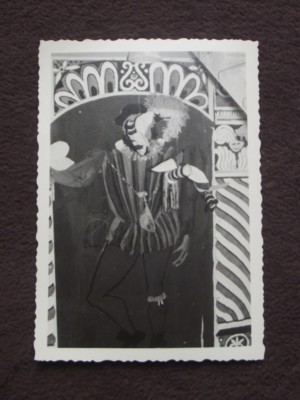 STAGE PROP PAINTING OF COURT JESTER? Vintage 1930's PHOTO | eBay