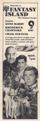 1984 TV AD CRAIG STEVENS BRODERICK CRAWFORD GENE BARRY GUESTS on ...