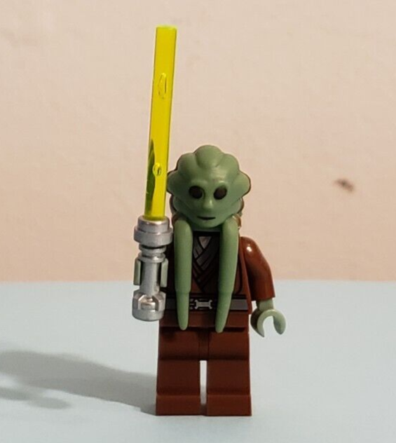New Lego Star Wars Kit Fisto Minifigure with Lightsaber 8088 7661 | eBay