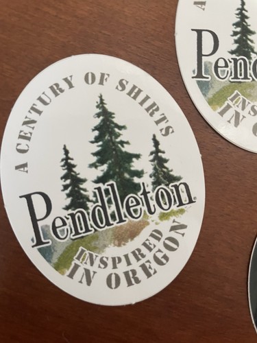 Pendleton Clothing Brand Advertising Stickers & Magnets Lot 10 | eBay