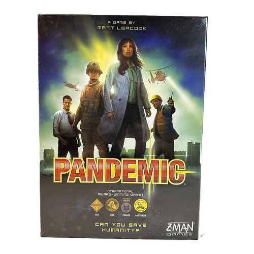 Pandemic Board Game Z-Man Games Cooperative Strategy Game New Factory ...