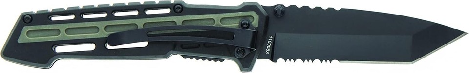New Smith & Wesson M&P AR Overmold Serrated Tanto Blade Rubber Handle ...