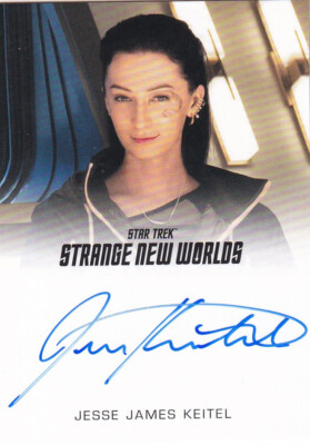 Star Trek Strange New Worlds Autograph Card Jesse James Keitel as ...
