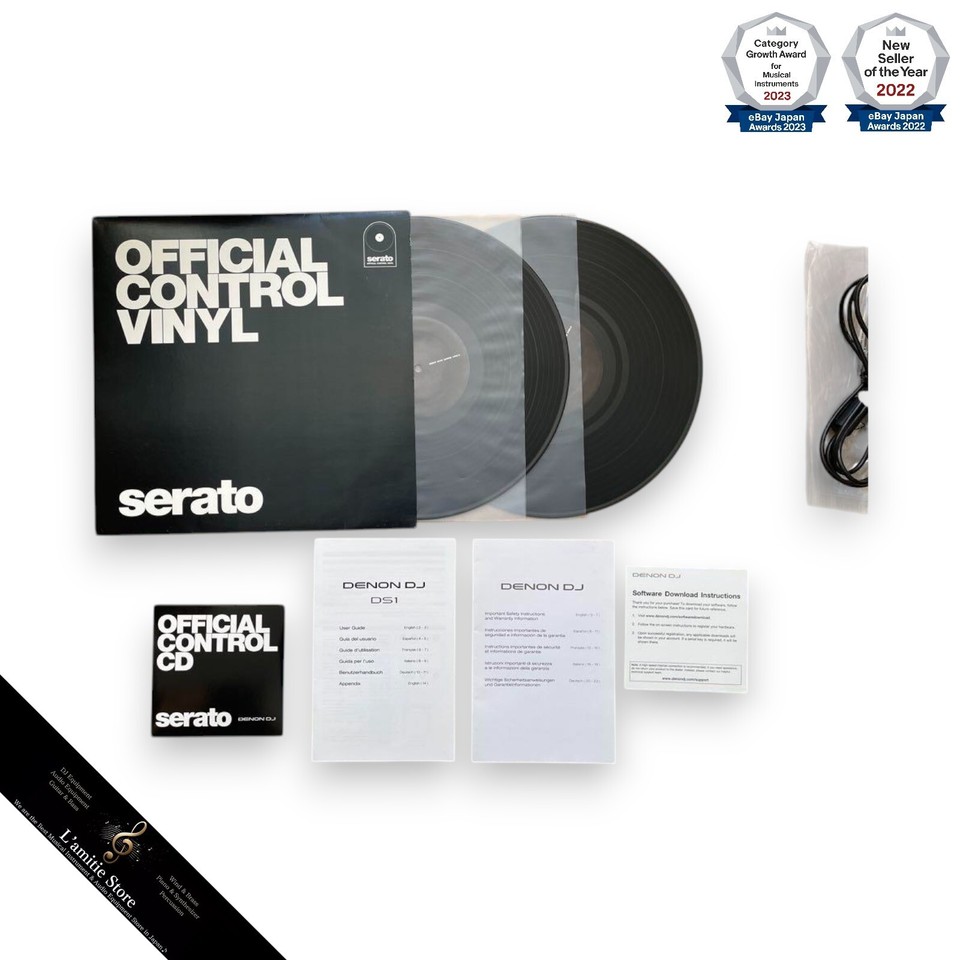 DENON DS1 Serato DJ 2-Channel Degital Vinyl System DVS Interface Japan ...