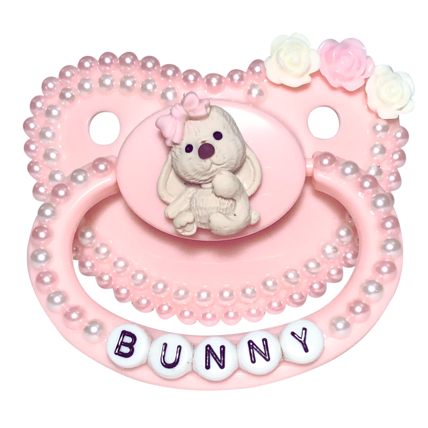 Baby Bear Pacis Adult Pacifier "Bunny" Pink Adult Paci (DDLG/ABDL) | eBay