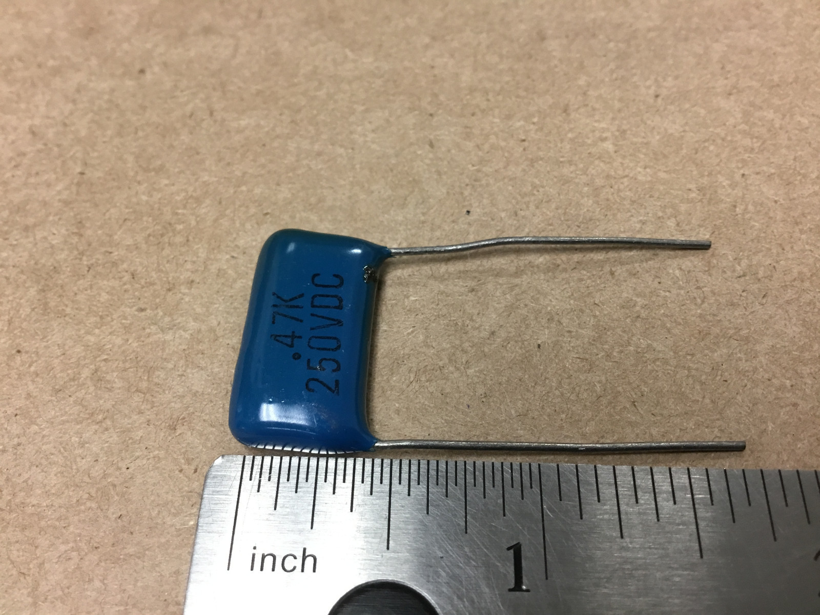 5 PC .47K 250V 10% METALLIZED MYLAR CAPACITOR - .47mfd | eBay