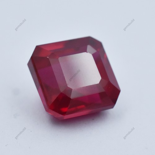 CERTIFIED Natural Ruby 18.50 Ct Square Shape Red Ring Size Loose ...