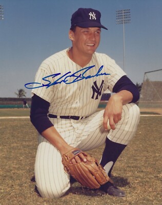 Steve Barber Autographed Signed 8x10 Photo - MLB NY Yankees Orioles - w ...