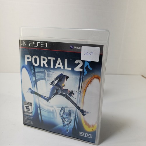 PS3 Portal 2 Sony Playstation 3 Game Greatest Hits Complete mint disc ...