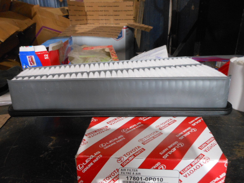 New Toyota OEM Genuine Air Filter Element 4Runner Tacoma Tundra 17801 ...