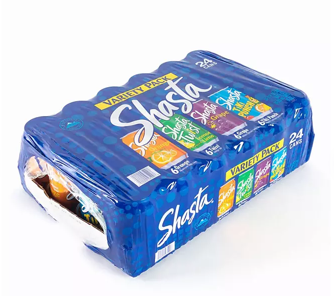 Shasta Soda Variety Pack 12 fl. oz., 24 pk. ONEDAYY SHIPPP!!! | eBay