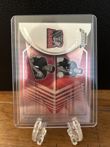 2008 Press Pass Legends Icons #II2 Lee Roy Jordan Ken. Stabler /250 ...