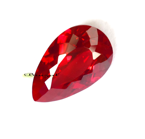 16-18 Ct Burmese Ruby Pigeon's Blood Red Ruby Pear Cut Certified Loose Gemstone | eBay Australia