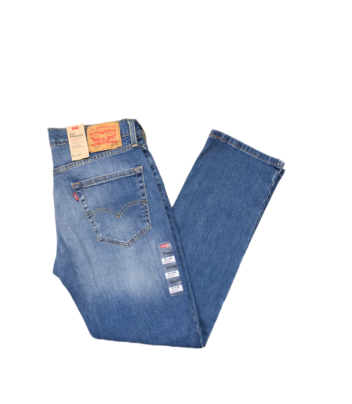 Levi's Men's 514 Straight Fit Jean Haggard - Stretch 31W x 30L ...