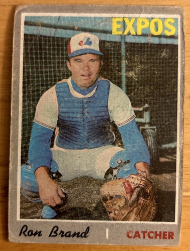 1970 Topps Ron Brand Baseball Card #221 Expos Catcher Low-Grade O/C | eBay