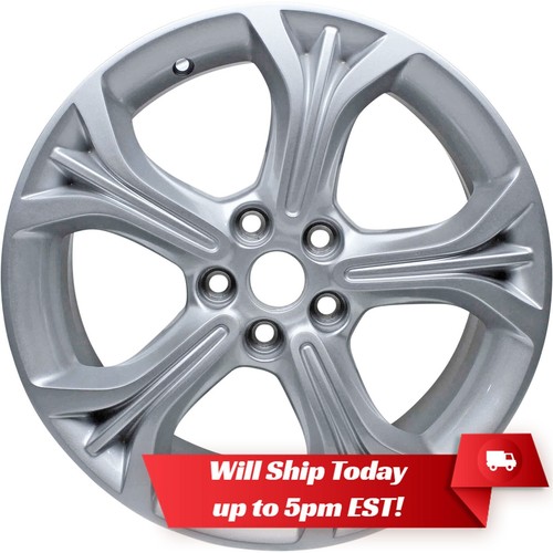 New Set of 4 17" 5 Spoke Silver Alloy Wheels Rims for 2017-2019 ...