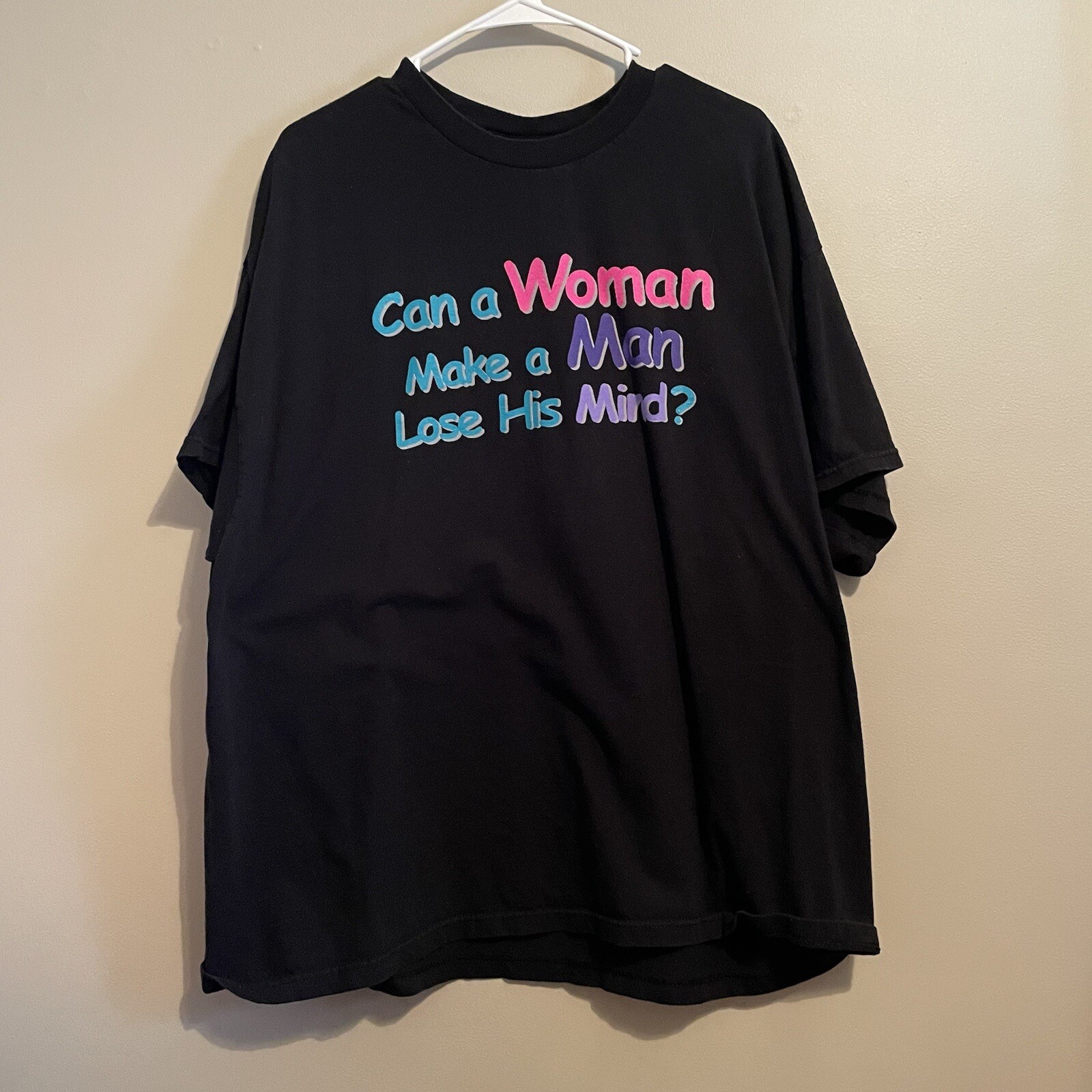 Can a women make a man lose his mind? Gospel T-shirt … - Gem