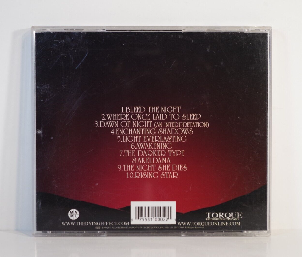 The Dying Effect - Bleed the Night (Audio CD, 2006, Torque) - Good! | eBay