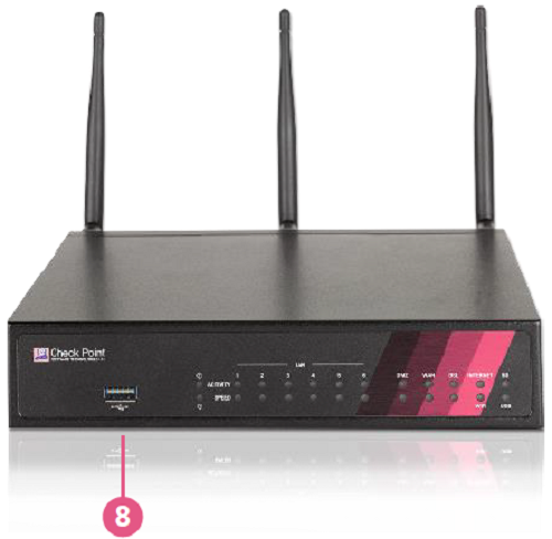 Check Point 1430 WiFi L-71W Firewall | eBay.de