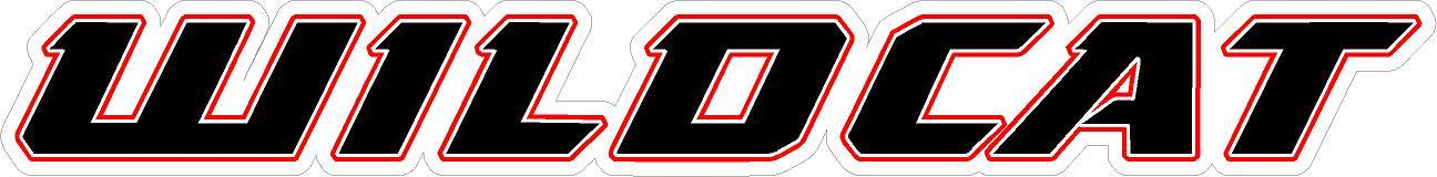 #3006 (1) 8" Arctic Cat Wildcat Wild Cat Emblem Decal Sticker Laminated ...