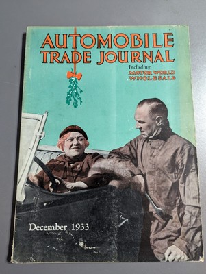 Automobile Trade Journal December 1933 | eBay