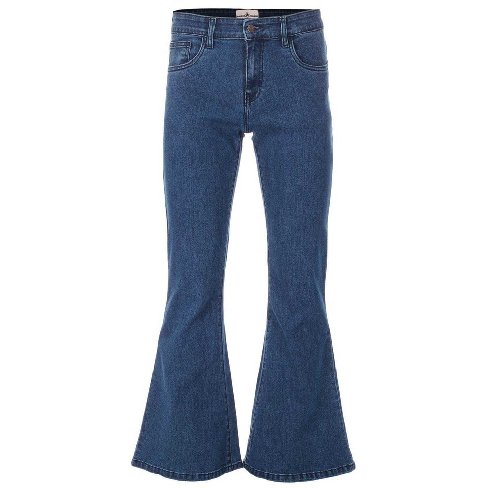 60s 70s Denim BELL BOTTOM Bellbottoms Flared FLARES Jeans Retro Pants ...