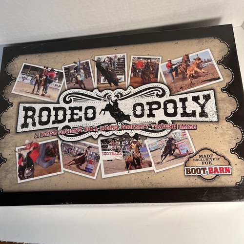 Monopoly RODEO OPOLY board game, Made exclusively for BOOT BARN, Great ...