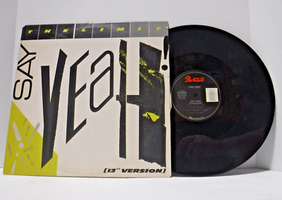 The Limit Say Yeah! 33RPM 12" Single Promo Vinyl VG 081023ASR | eBay