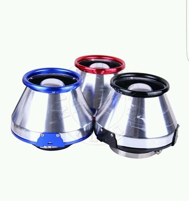 Turbo high flow cone-shaped filter cold apc air intakes aluminum air ...