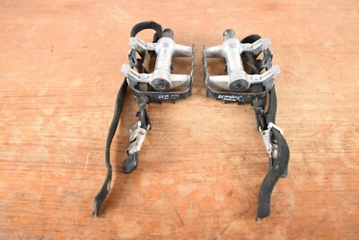 Vintage Flat Platform Pedals Tioga SureFoot IV 9/16'' MTB | eBay