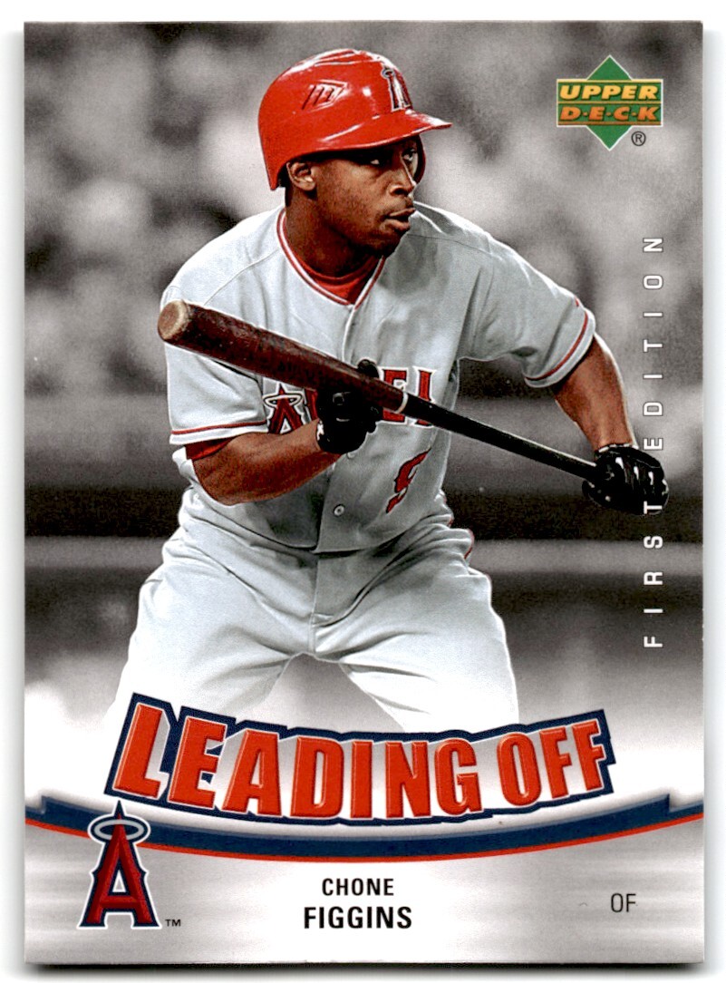 2007 Upper Deck First Edition Chone Figgins Baseball Cards #LO-CF | eBay