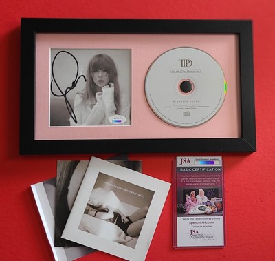 Taylor Swift The Tortured Poets Department Signed Autographed CD JSA ...