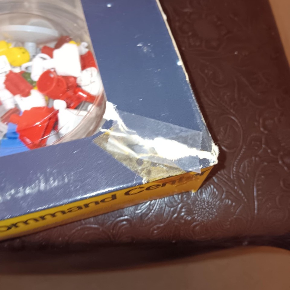 LEGO Set 493 Space Command Center Complete With Box, Manual, Crater ...