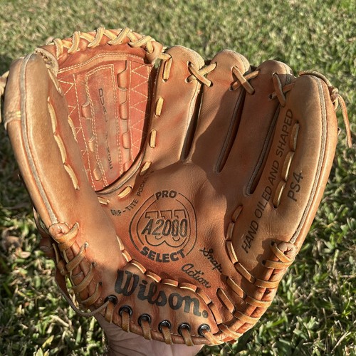 Wilson A2000 Pro Select PS4 Broken In High School Baseball Glove 12 ...