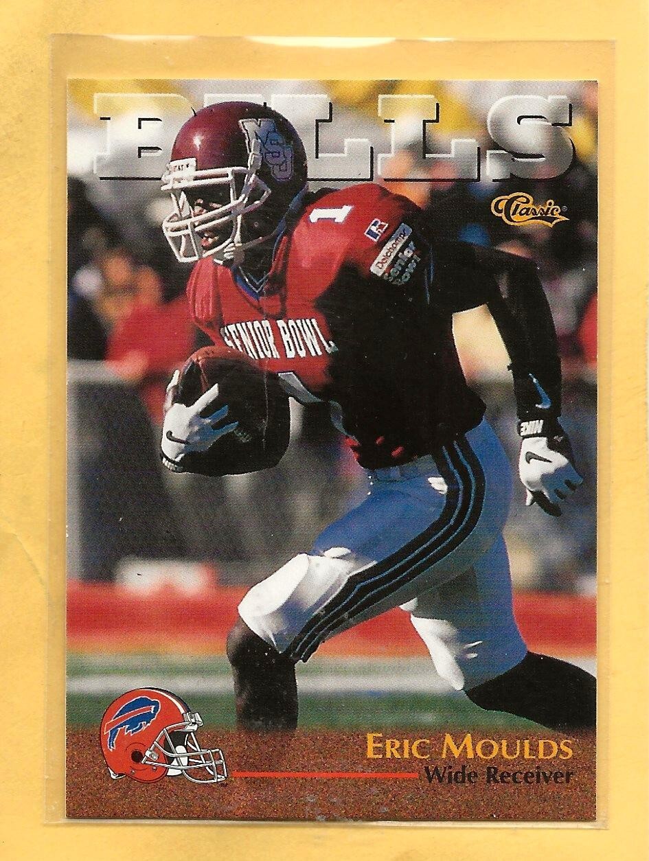 ERIC MOULDS - 1996 Classic NFL Rookies "Rookie" - #40 - Bills - Comb ...