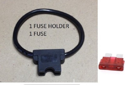 10 GAUGE ATC FUSE HOLDER IN-LINE (1 pc) With (1 pc) 10 AMP FUSE Made in ...