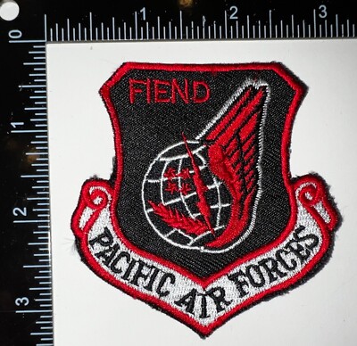USAF US Pacific Air Force Flying Fiend 36th Fighter Squadron THEATER MADE Patch | eBay