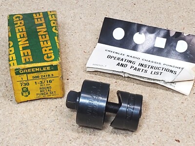 Knockout & Punch Sets - Chassis Punch Set